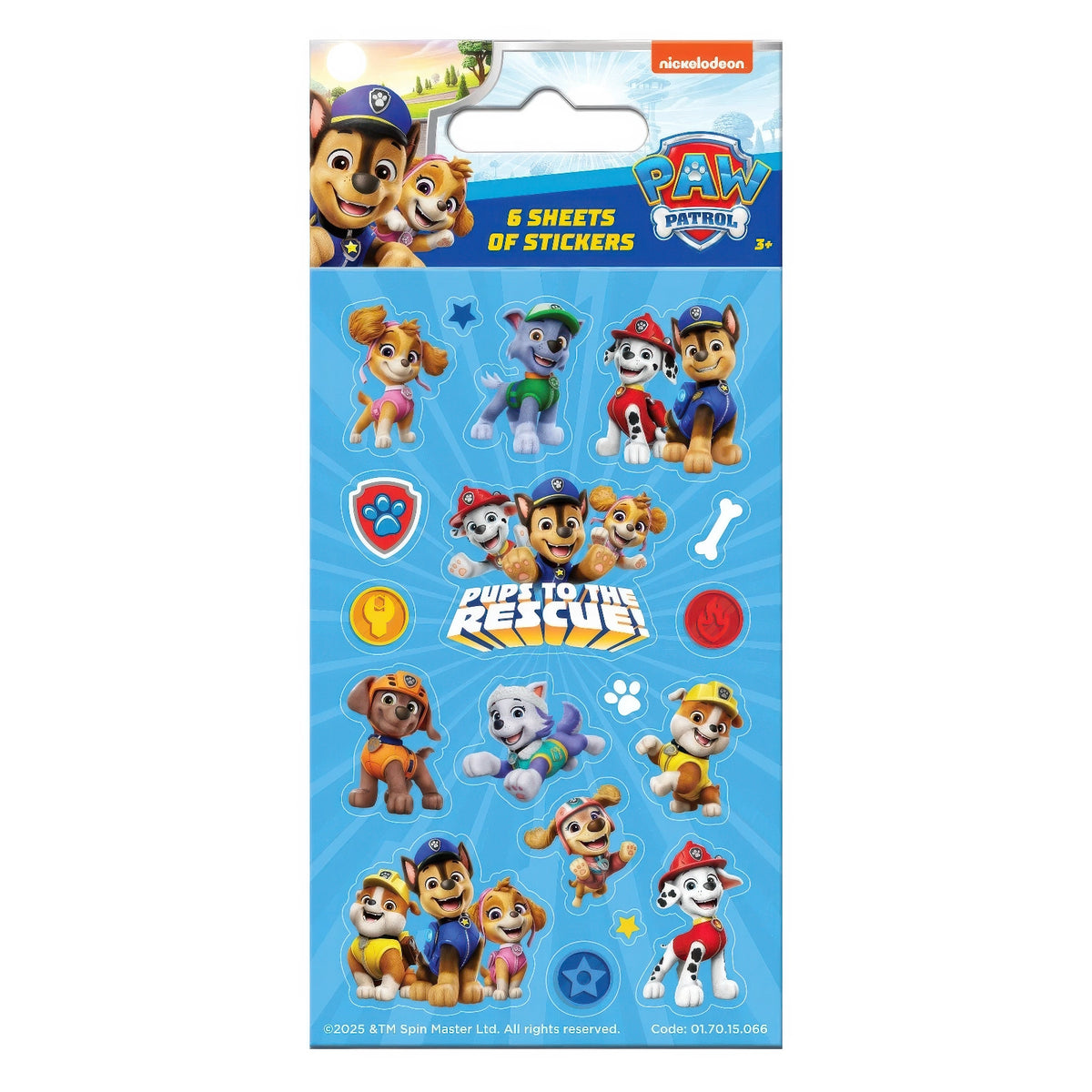 PAW Patrol Pup Power Stickers Party Pack – TOYBOX