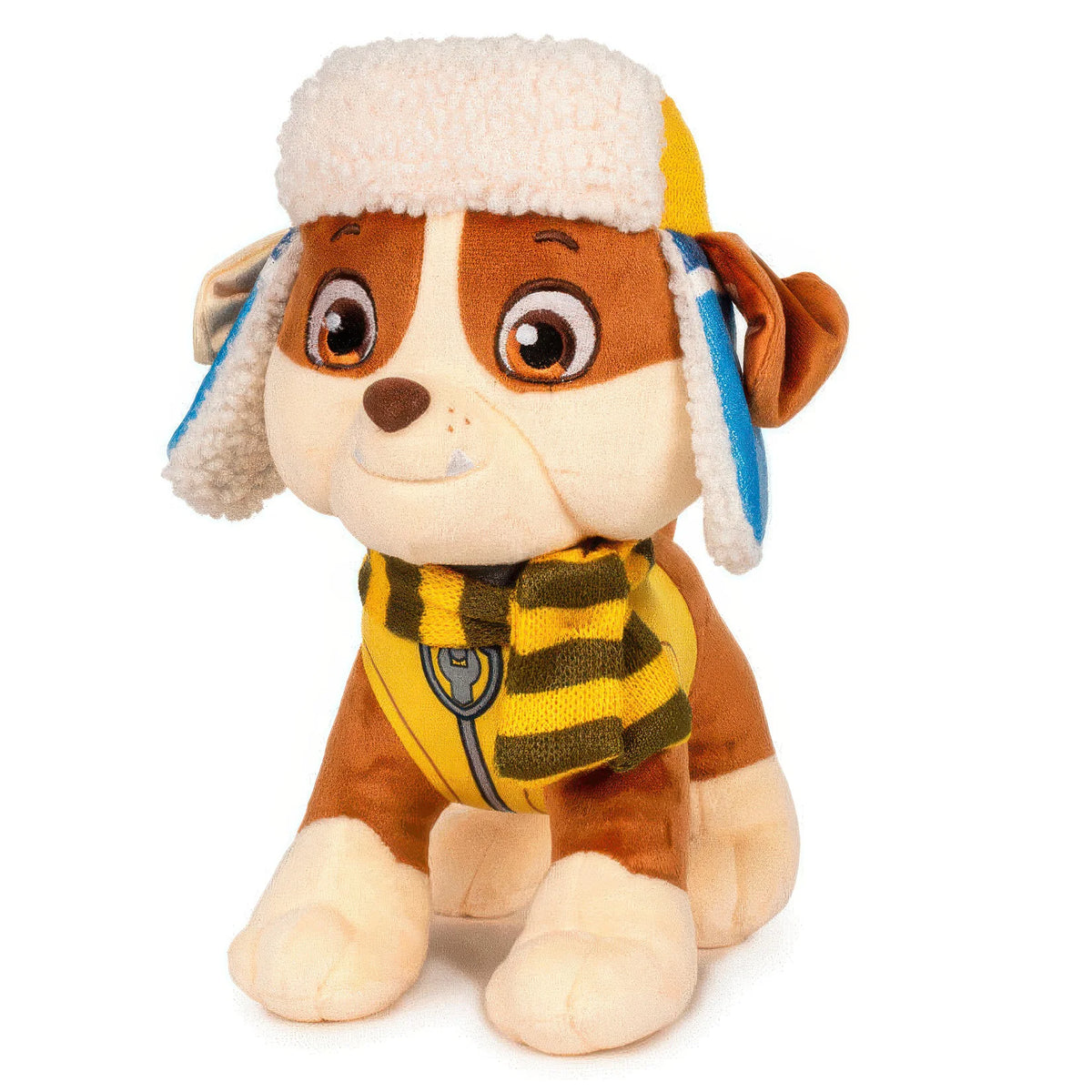 Paw Patrol Rubble Winter Plush Toy 27cm | TOYBOX