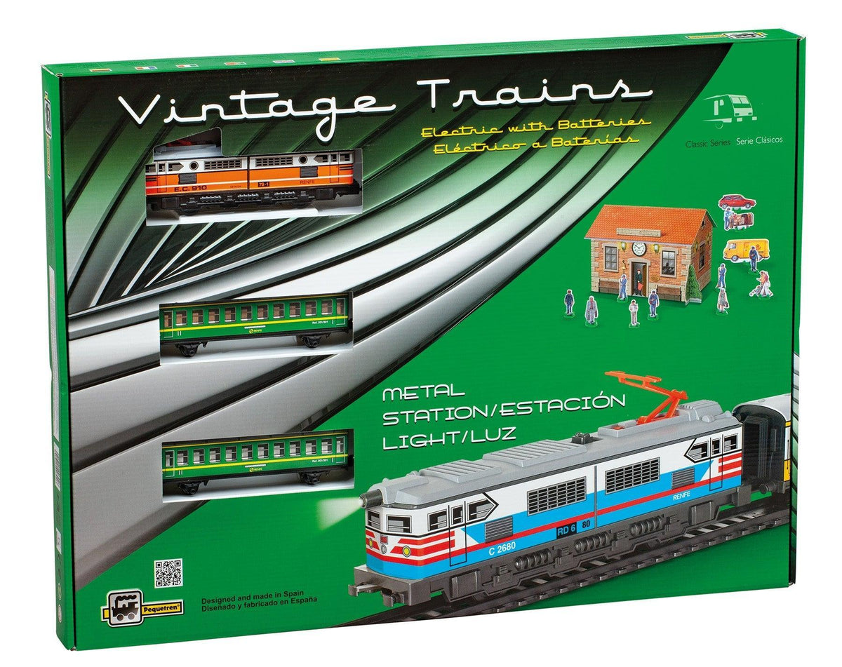 PEQUETREN 301 Classic Passengers Metallic Train Set | Buy Online at ♥️ ...