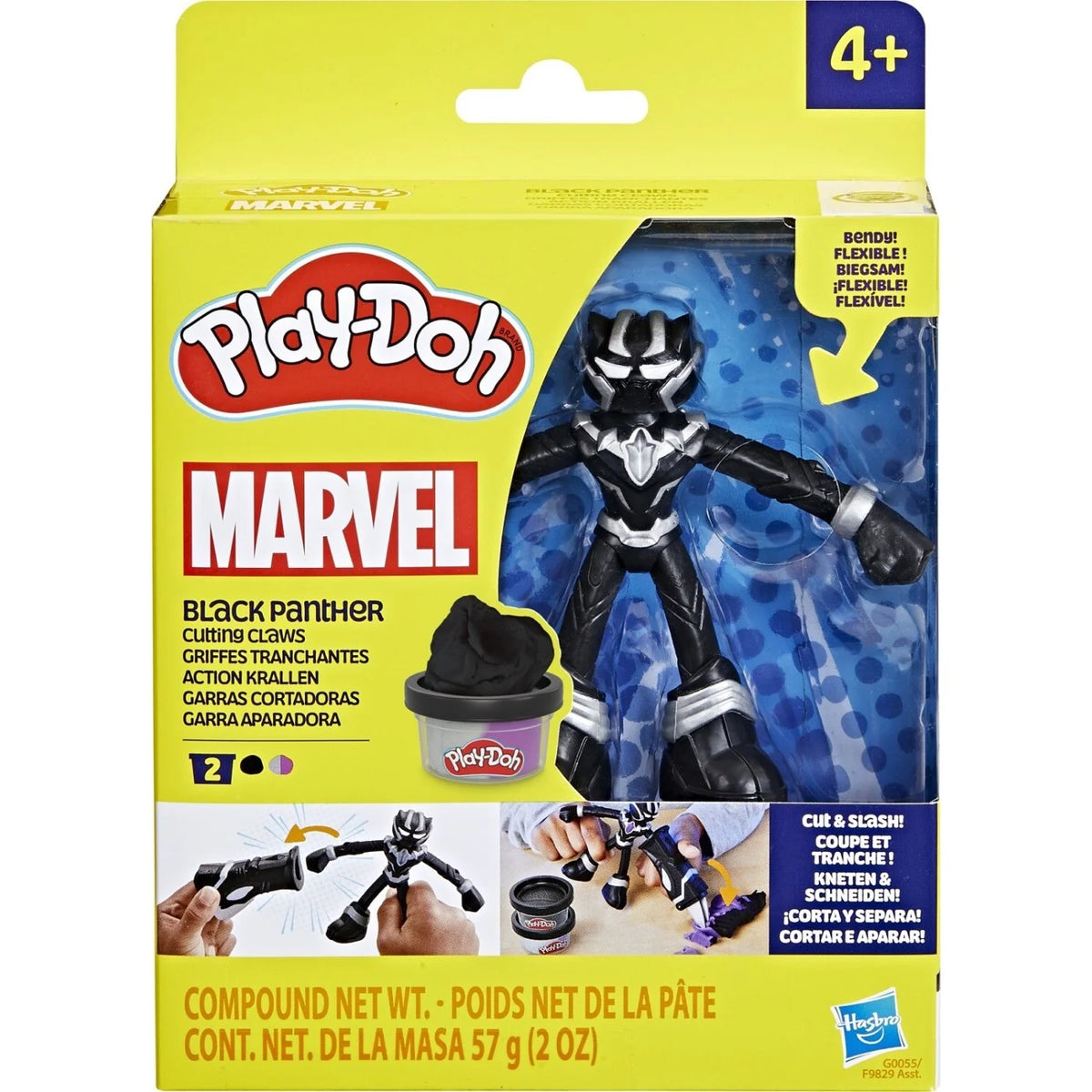 Play-Doh Marvel Black Panther Cutting Claws Action Figure – TOYBOX