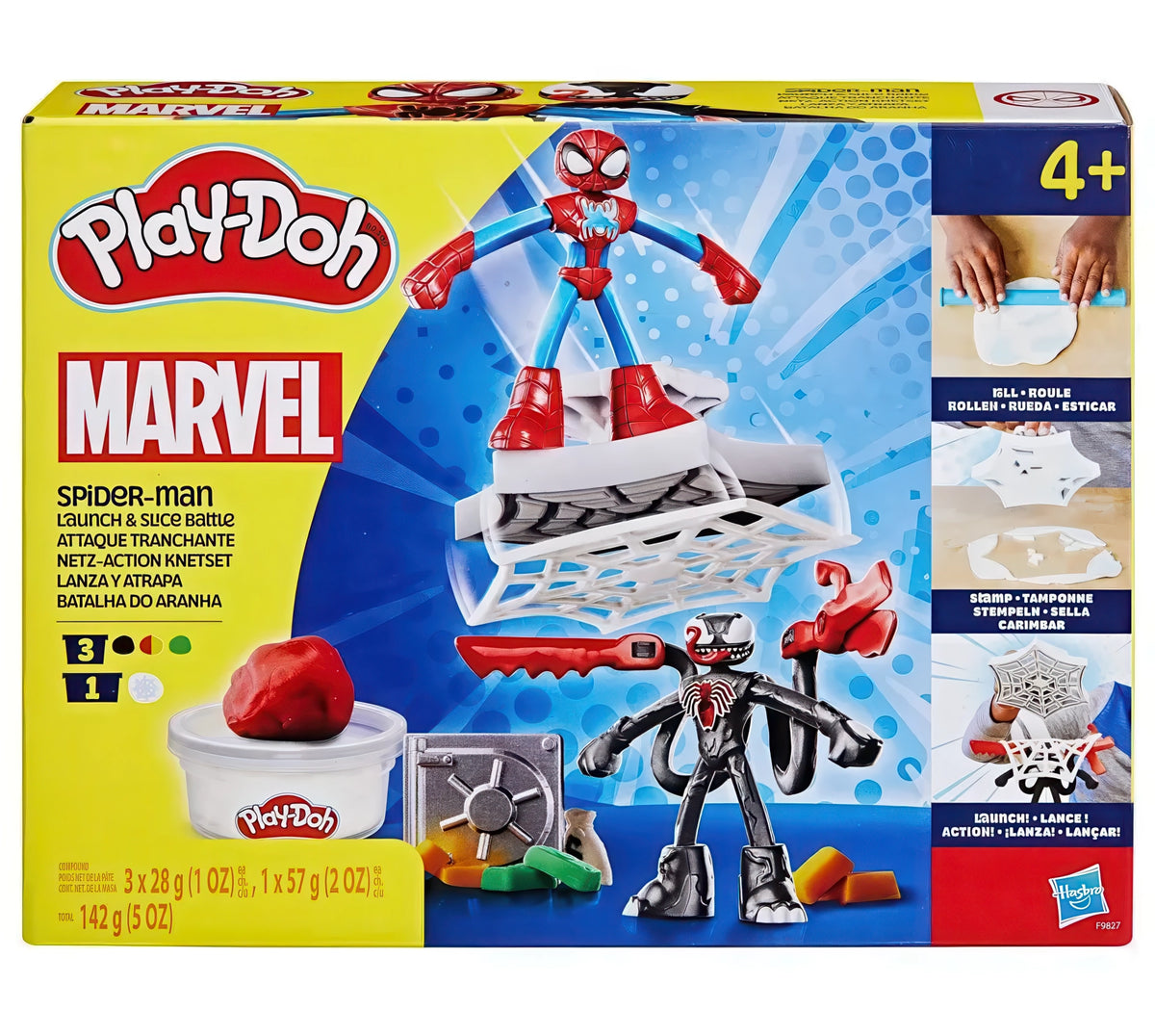 Play-doh Spider-Man Launch and Slice Battle Set | Buy Online at ♥️ TOYBOX