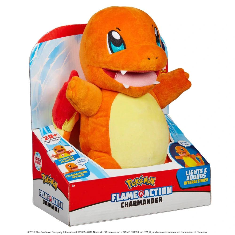 Pokémon Flame Action Charmander Interactive Soft Toy – TOYBOX