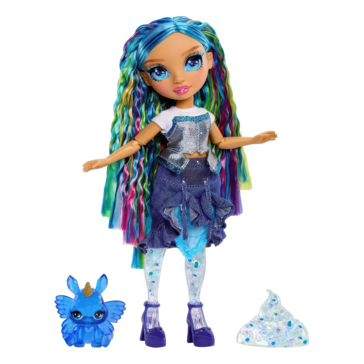Rainbow High Rainbow Shimmers Slime Fashion Doll Skyler | Αγοράστε ...