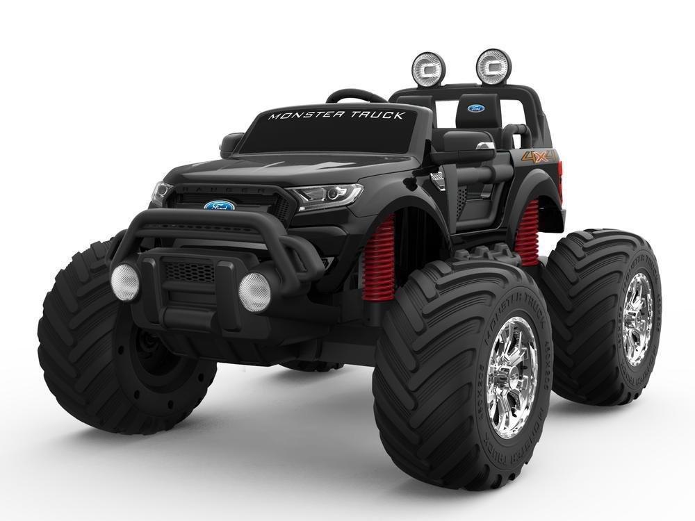 RICCO BLACK 12V Battery Ford Ranger Licenced Monster Truck 4 Motors ...