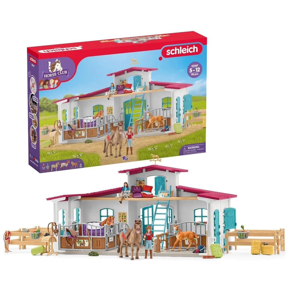 Schleich 42567 Lakeside Riding Center Playset | Buy Online at ♥️ TOYBOX