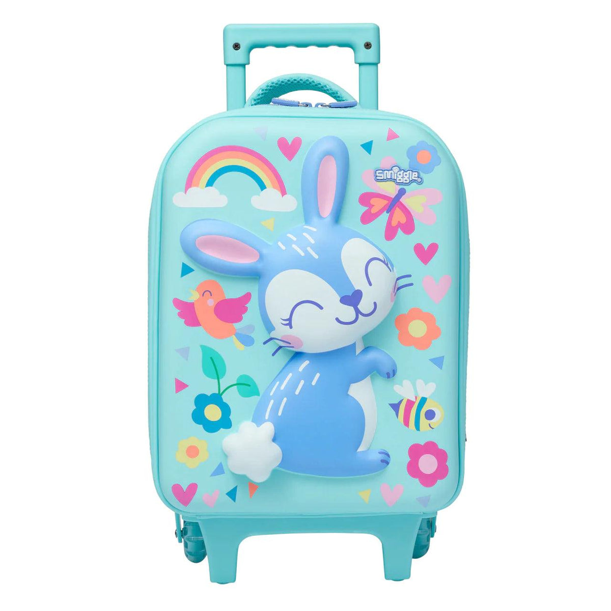 SMIGGLE Animalia Junior Hardtop Trolley Bag - Mint – TOYBOX