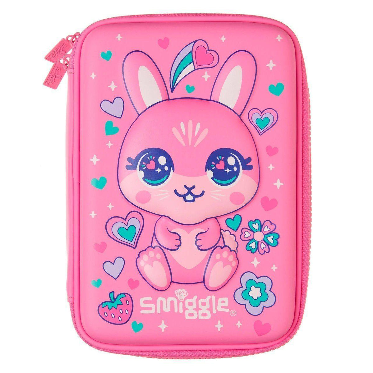 Smiggle Budz Character Hardtop Pencil Case, Pink | Buy Online at ♥️ TOYBOX