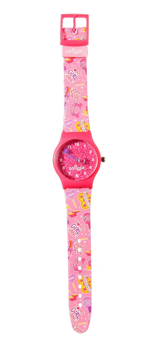 SMIGGLE H20 Clock Watch - Pink – TOYBOX