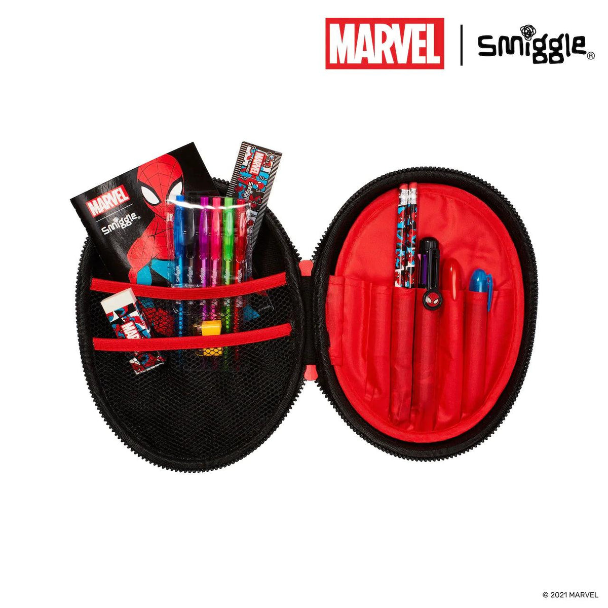 SMIGGLE Marvel Spider-Man Hardtop Stationery Gift Pack – TOYBOX