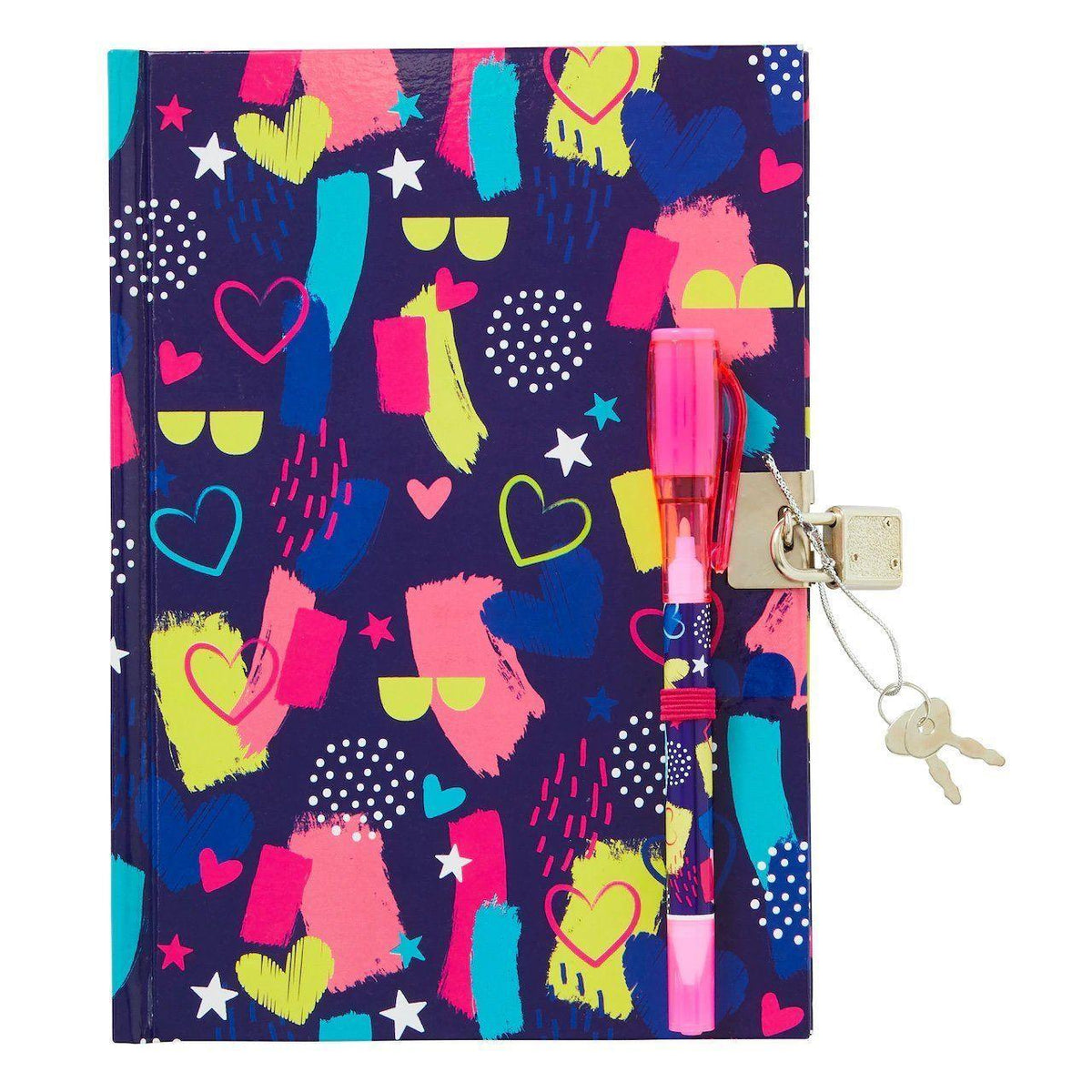 SMIGGLE Spy A5 Lockable Notebook - Purple – TOYBOX
