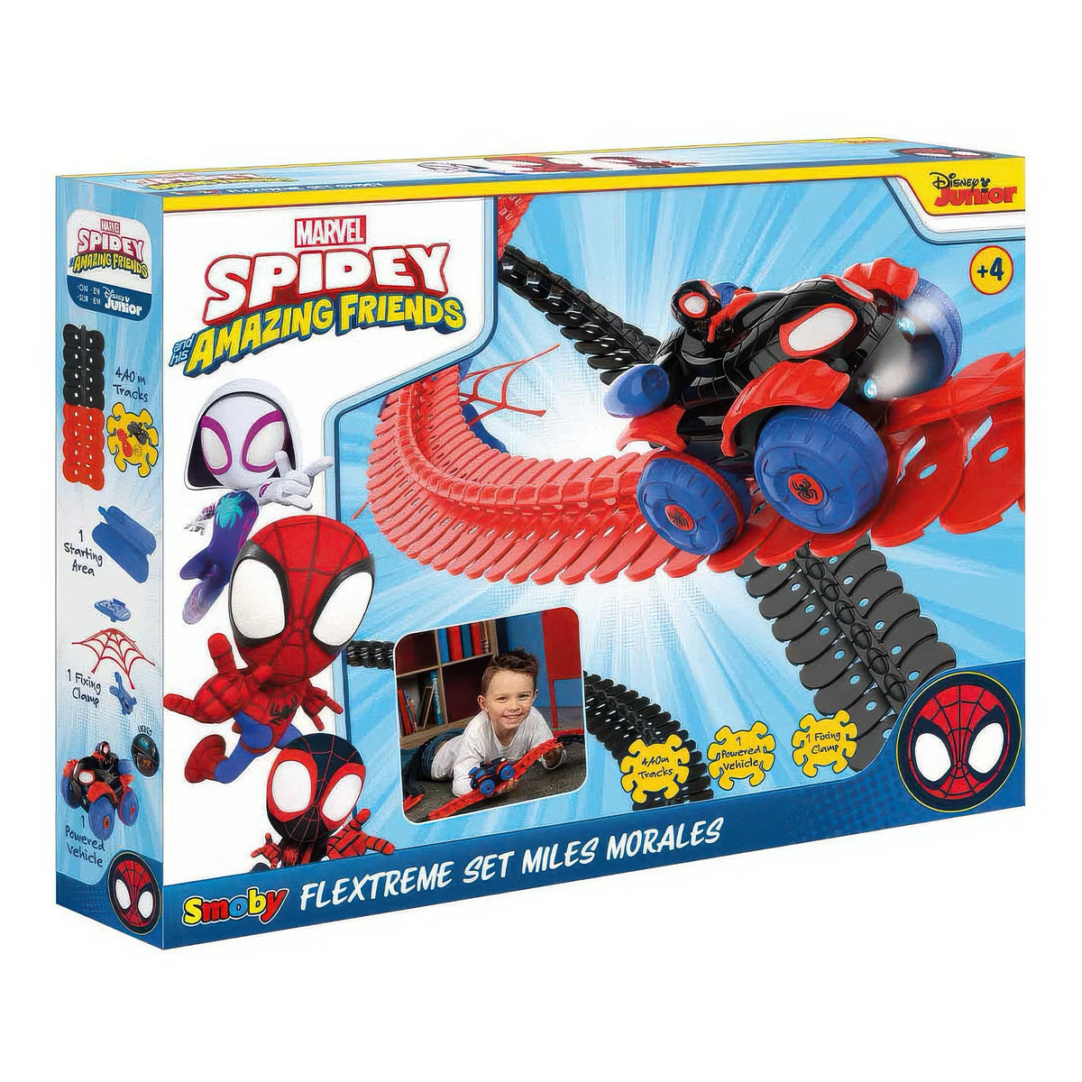 Smoby Spidey FleXtreme Racetrack Discovery Set – TOYBOX