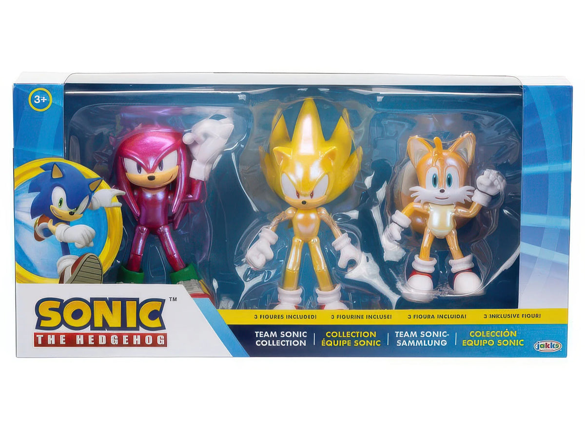 Sonic the Hedgehog Ultimate Team Up Pack 3 Figures 10cm – TOYBOX