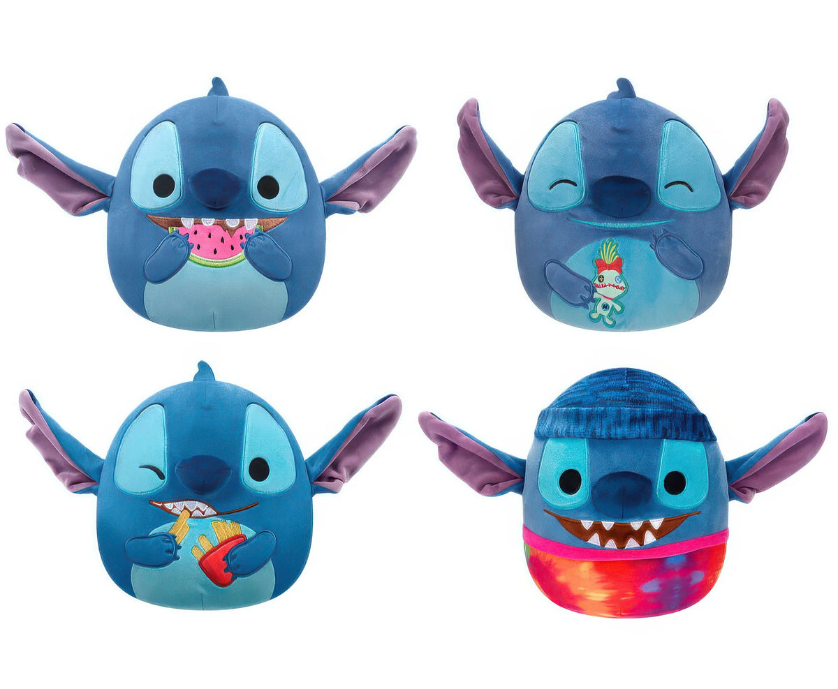 Squishmallows Disney Stitch Plush Toy 20cm - Assorted – TOYBOX