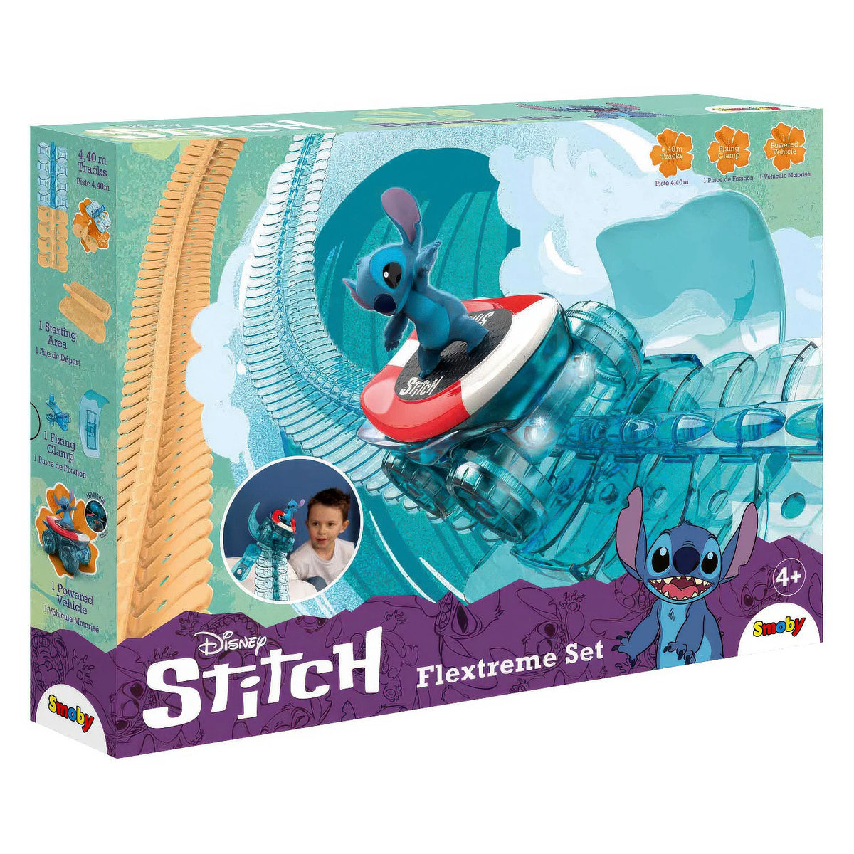 Smoby Stitch Flextreme Race Track Car Discovery Set | Buy Online at ♥️ ...