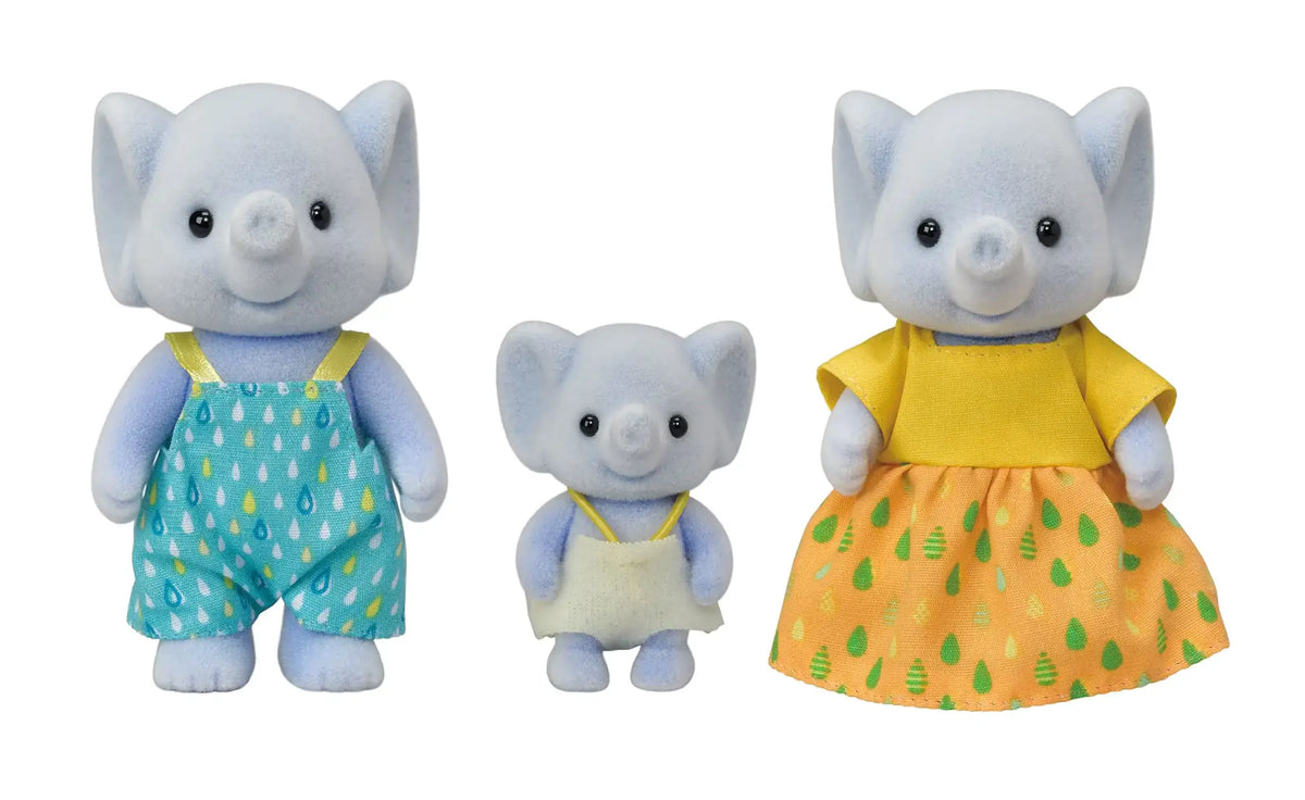 Adorable Sylvanian Families Elephant Family Figures for Playtime Joy ...