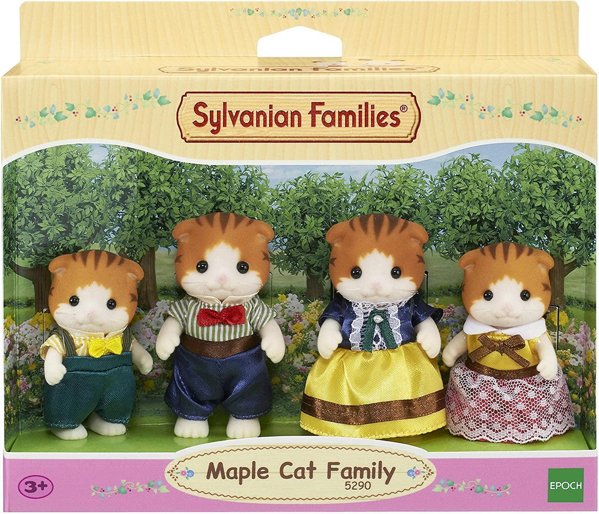 Sylvanian Families Maple Cats Family – TOYBOX