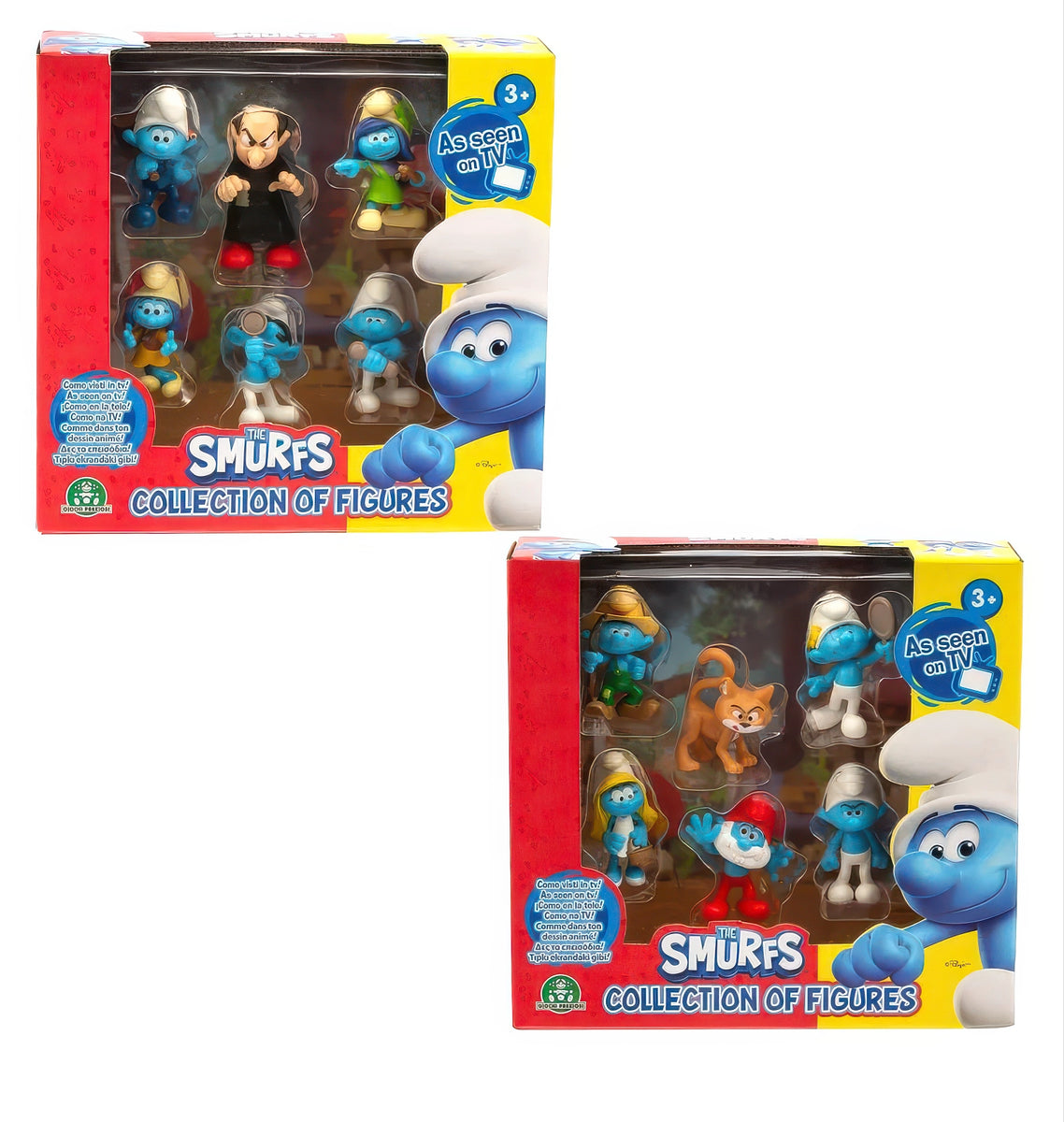Το σετ με 6 φιγούρες Smurfs - Συλλογή | Αγοράστε online στο ♥️ TOYBOX