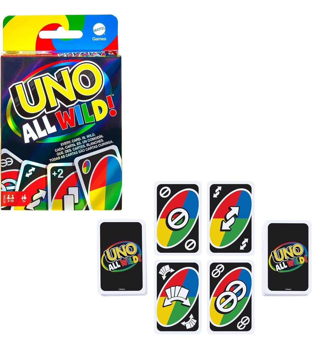 UNO All Wild Playing Cards Game – TOYBOX