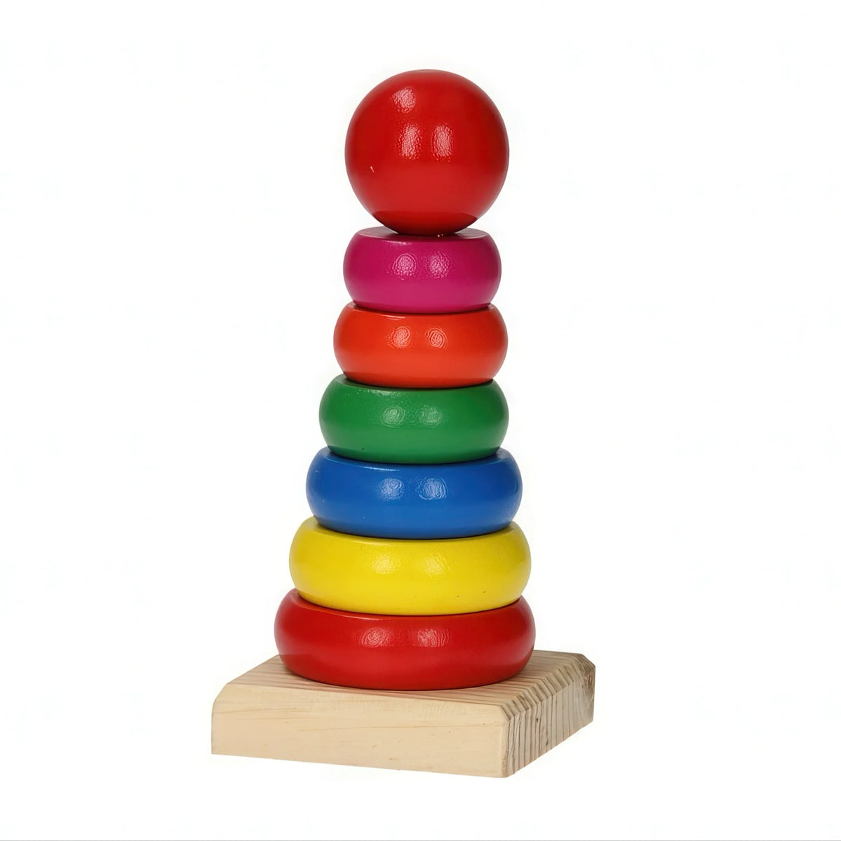 Wooden Stacking Tower ️ TOYBOX Cyprus