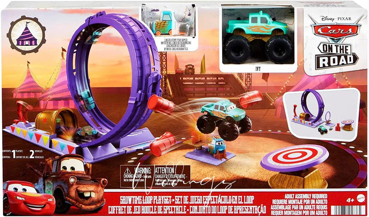 Disney and Pixar Cars Showtime Loop Playset – TOYBOX